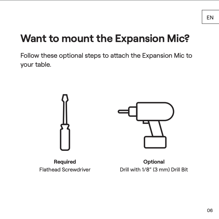 Expansion Mic Setup Guide